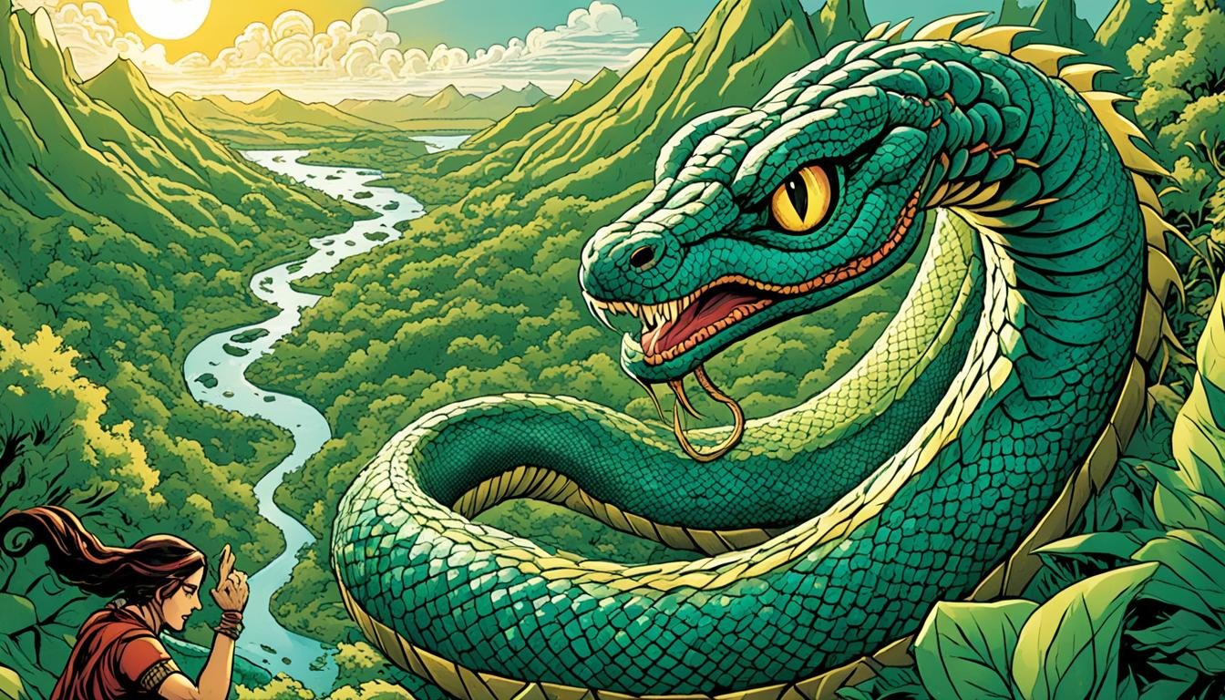 The Birth of Kasili, the World-Encompassing Serpent