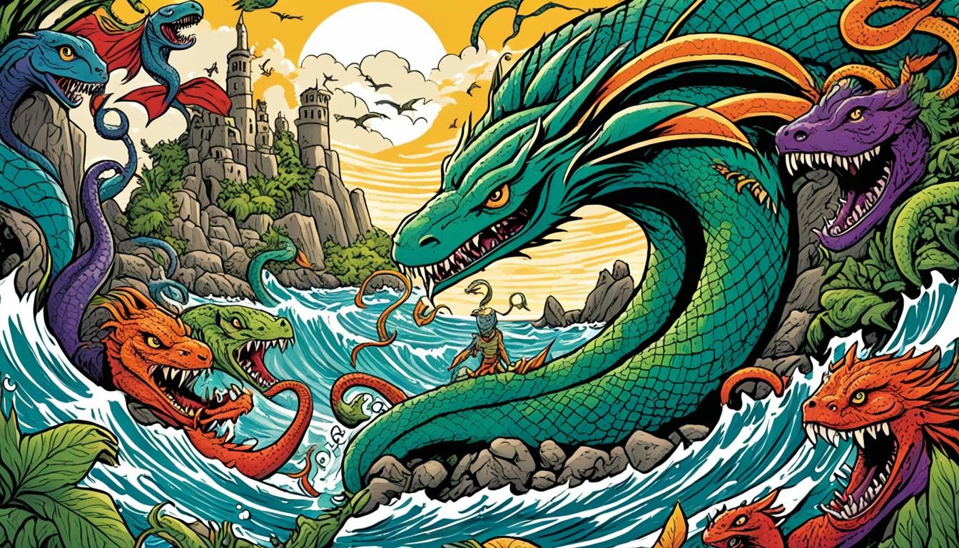 Beyond the Waves: Nanreben, the Serpent of Negros