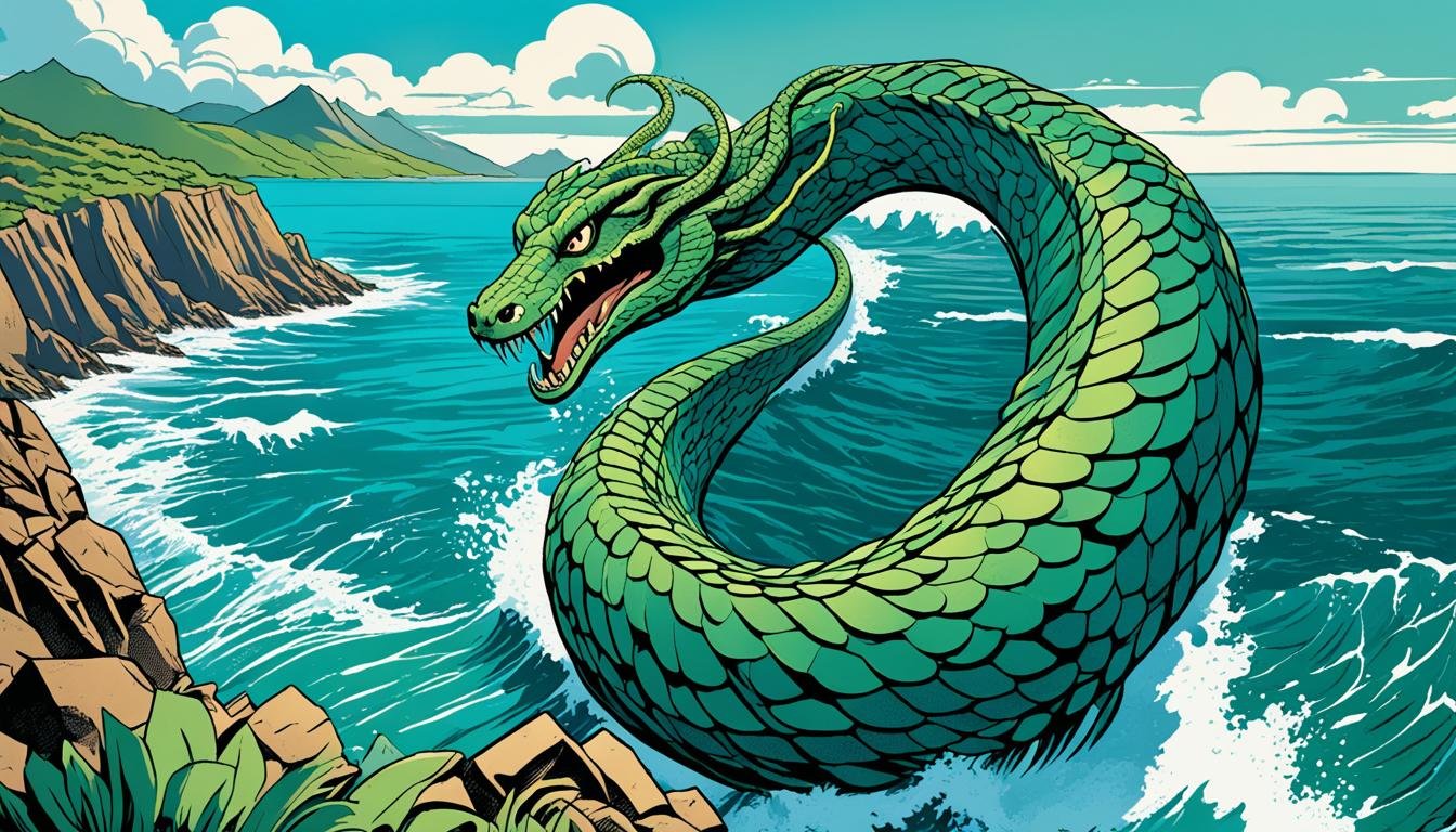 Beyond the Waves: Nanreben, the Serpent of Negros